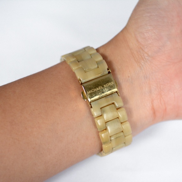 Michael Kors | Accessories | Michael Kors Rose Gold Chronograph Mk539 ...